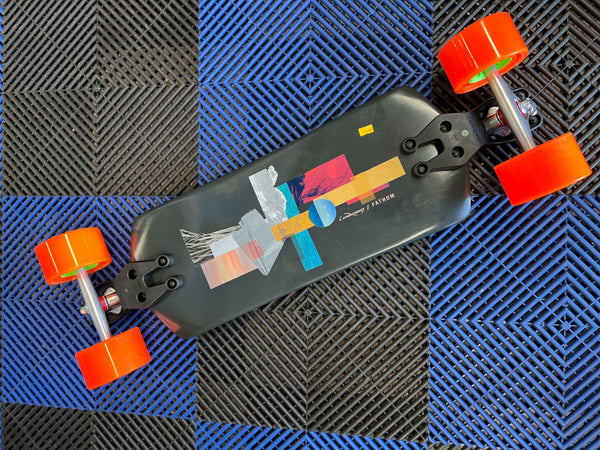 Loaded Longboards - Loaded Fathom Dad Bod Bamboo Skateboard Complete ...