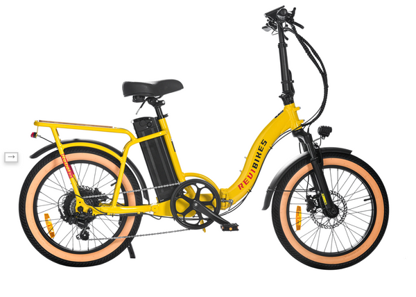 REVI Bikes -REVI Rebel 2 Folding Fat Tire Electric Bike – Bikecraze ...