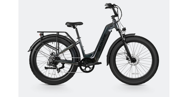 Velowave Ranger 3.0 Torque Step Thru Electric Fat Tire Bike – Bikecraze ...