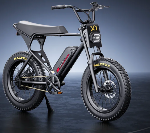 MacFox X1S Commuter Electric Moto Bike – Bikecraze | Bike Shop