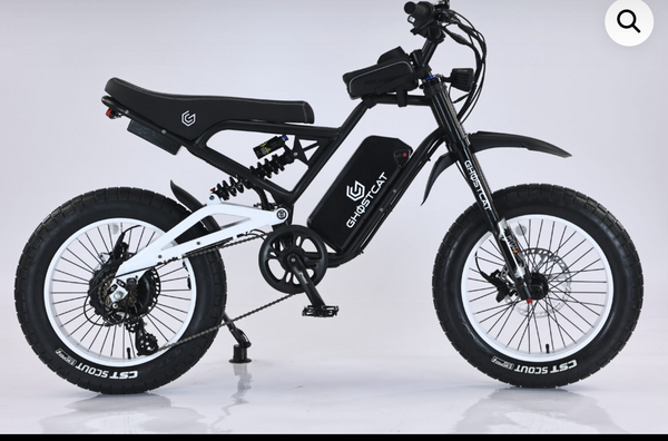 GHOSTCAT F4X Pro 1500W Full Suspension Electric Moto Bike – Bikecraze ...