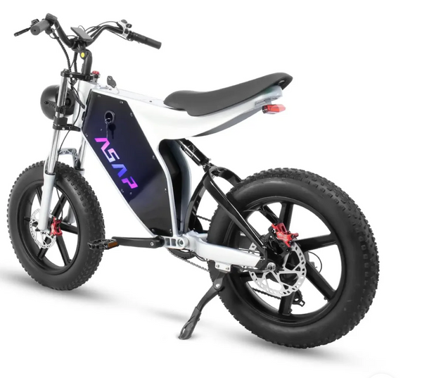 ASAP Zebra Full Suspension Electric Moto Bike – Bikecraze | Bike Shop