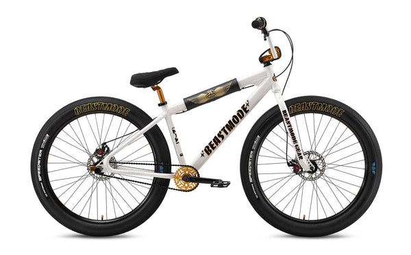 SE Bikes Beast Mode 27.5 BMX Bike White 2024 – Bikecraze | Bike Shop